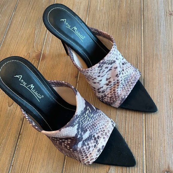 Anne Michelle | Shoes | Nwt Anne Michelle Pointy Toe Chinese Heels ...